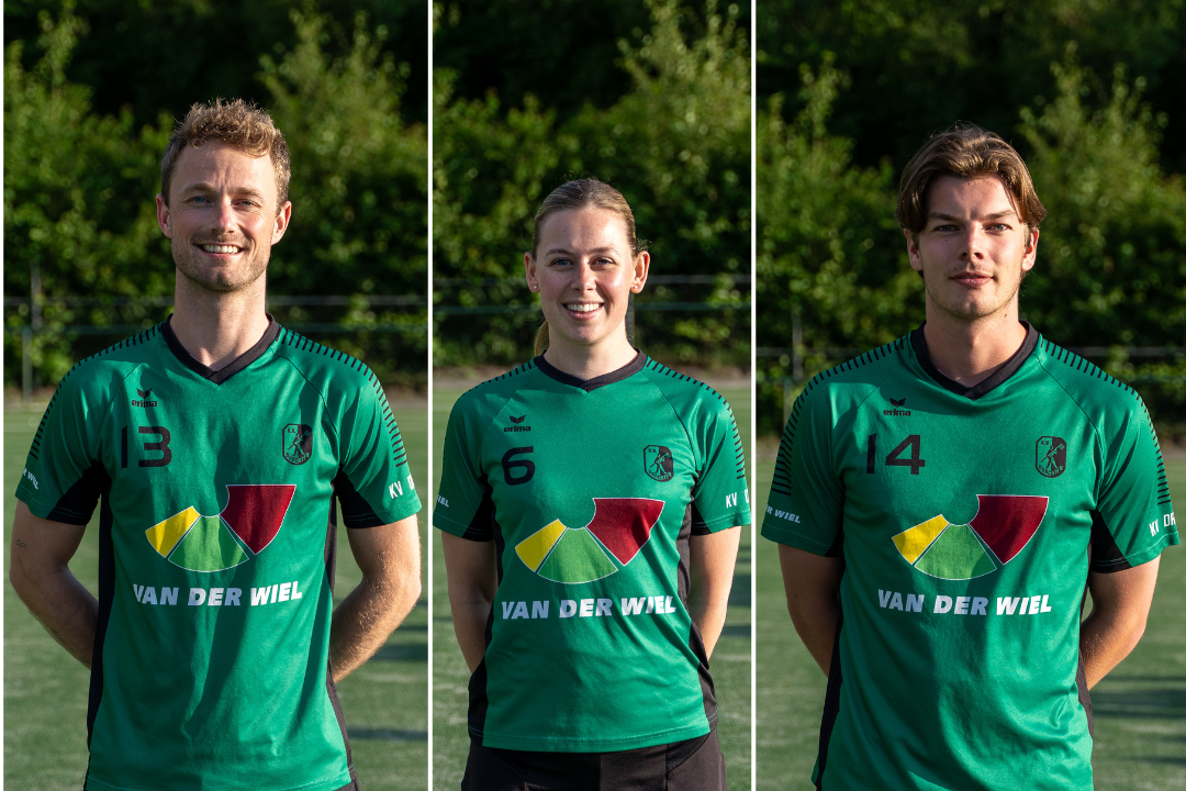 Arjen, Wim & Bente versterken de selectie - KV Drachten / Van der Wiel